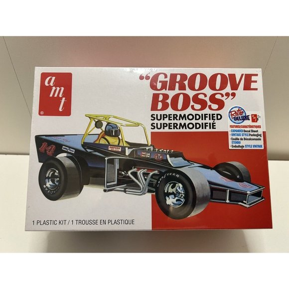 Amt | Toys | Groove Boss Supermodified Dirt Racer Amt 25 Scale Plastic ...